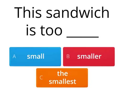 Go Getter 3 Unit 2 3 Too Enough As As Comparative Quiz