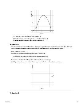 Topic 2 1 Motion Kinematics 10 Questions For IB DP Physics Paper 2
