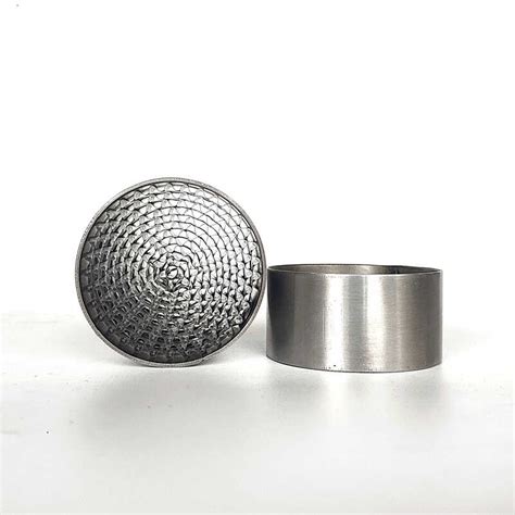 Metallic Honeycomb Catalyst Substrate Na May Wash Coat Para Sa