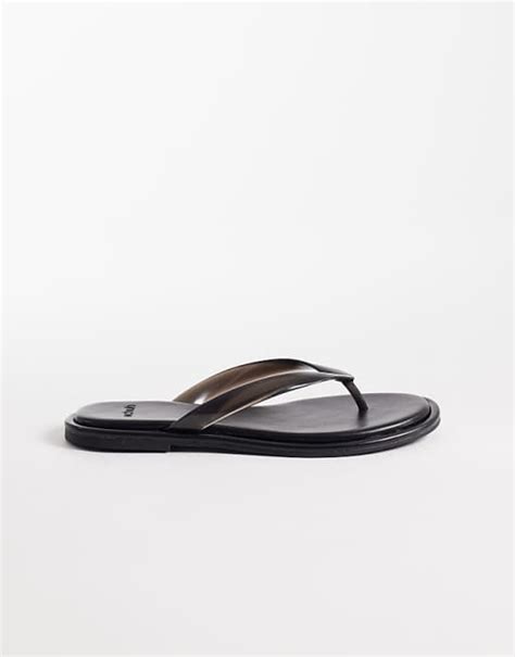 Schuh Truffle Sandales Noir Asos