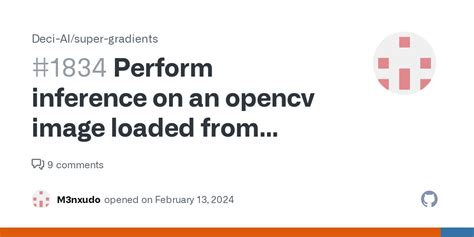 Perform Inference On An Opencv Image Loaded From Memory · Issue 1834