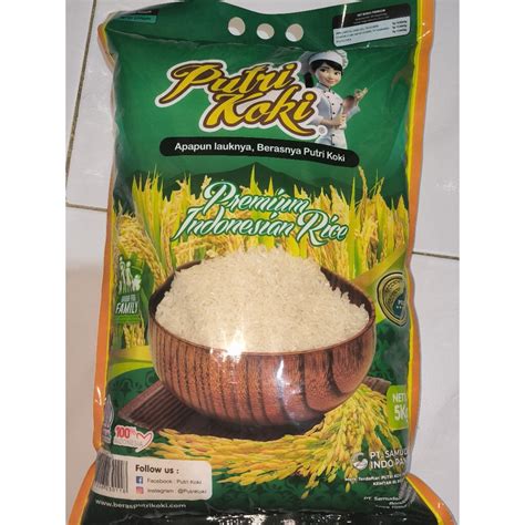 Jual Beras Putri Koki 5kg Murah Shopee Indonesia