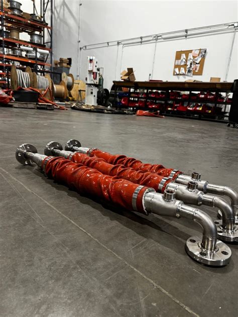 Precision Welding At Its Finest Our Custom Jacketed Metal Hose Is