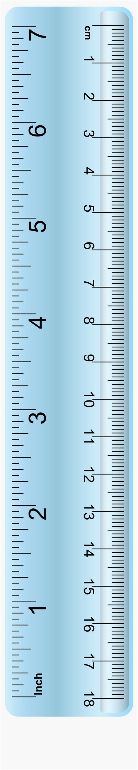 Actual Size Ruler Measurements