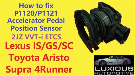 Accelerator Pedal Position Sensor Gs300 At Wendy Elkins Blog