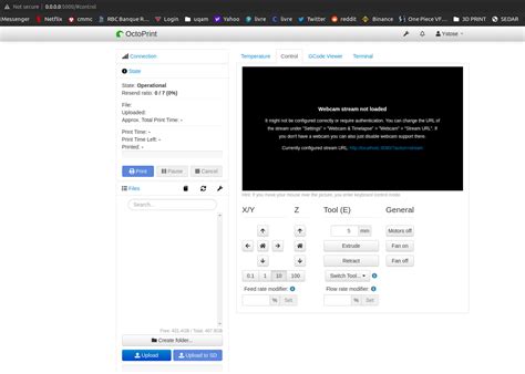 Octoprint Dont Display Camera Webcams Octoprint Community Forum