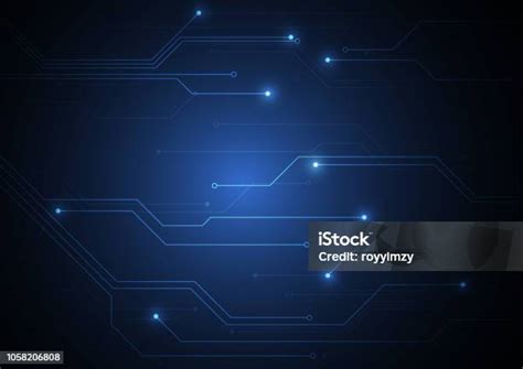 기술 회로 보드 텍스처와 추상적인 배경입니다 전자 마더보드 그림입니다 통신 및 공학 개념입니다 벡터 일러스트 레이 션 0명에 대한 스톡 벡터 아트 및 기타 이미지 Istock