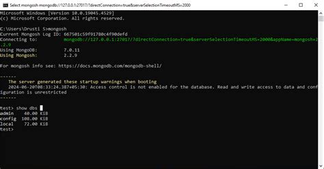 How To Set Up Mongodb On Windows Kamatera