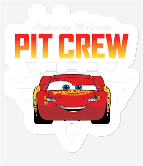 Disney Pixar Mcqueen Pit Crew Stickers Id 21924535 By Smack Bang