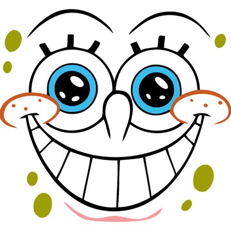 Spongebob Face Svg Spongebob Svg Spongebob Vector Spongeb Inspire