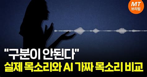 가짜 목소리 구별한다ai 딥보이스 범죄 대적할 신기술 영상