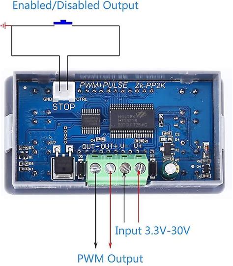 Zk Pp2k Function Signal Generator Pulse Frequency Generator 8a Driver Module Lcd Pulse