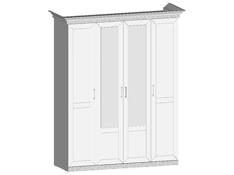 Шкаф 4 х дв “София” СтавропольМебель