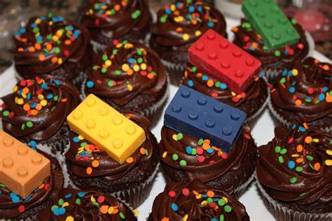 Say It Sweetly Lego Cupcakes 02192011