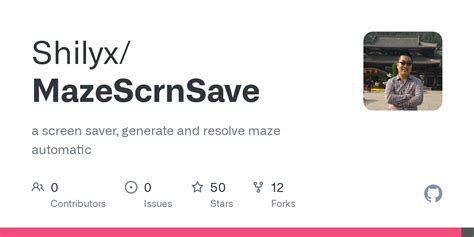 Github Shilyxmazescrnsave A Screen Saver Generate And Resolve Maze Automatic