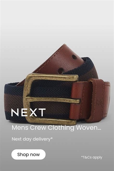 Buy Crew Clothing Woven Stretch Belt From The Next Uk Online Shop Crew Clothing Clothing
