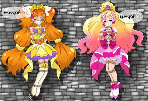Cure Flora And Cure Twinkle By Bad0t On Deviantart