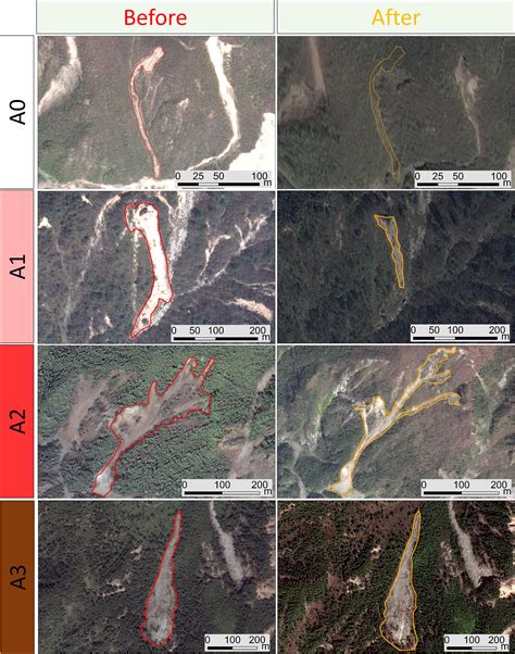 ESSD Two Multi Temporal Datasets That Track The Enhanced Landsliding After The Wenchuan