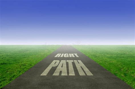 Right Path Stock Image Image Of Choices Business Green 40862735