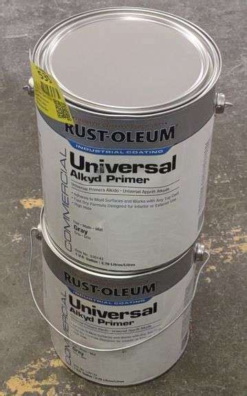 Rust Oleum Industrial Coating Universal Alkyd Primer Color Gray 1