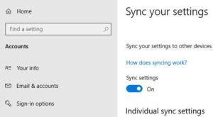 How To Turn Off Windows Sync Settings On Laptop