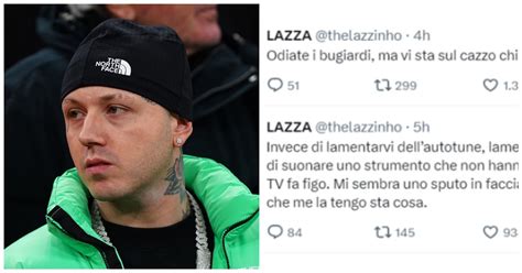 Sanremo 2024 Lazza Ci Sono Artisti Che Fingono Di Suonare È Uno