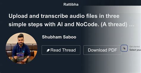 Upload And Transcribe Audio Files In Three Simple Steps With Ai And