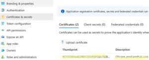 PowerShell Configure Certificate Based Authentication For Exchange Online Azure Windows OS Hub