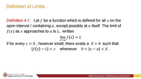 SOLUTION Lesson A Limit Theorems V Studypool