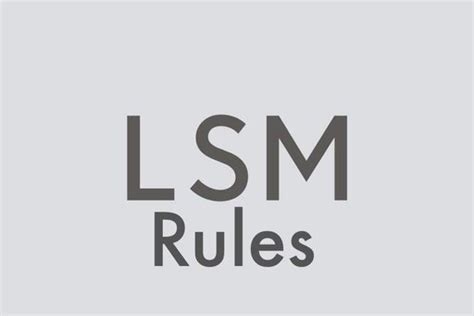 LSM RULES Wiki LSM Entertainment Amino