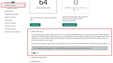 microsoft fabric의 안정성 microsoft learn