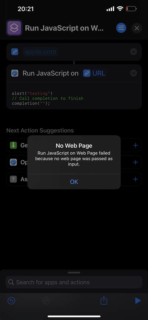 Hello How Do I Use “run Javascript On Url” What Exactly Do I Need To