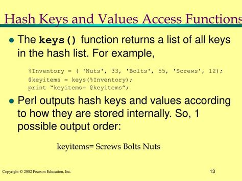 Ppt Chapter 6 Hashes Associative Arrays Environmental Variables And Functions Powerpoint