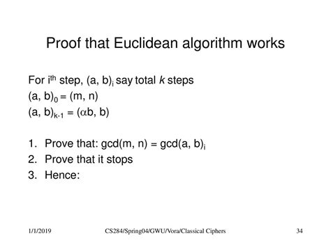 Classical Ciphers 2 Csci284 Spring 2004 Gwu Ppt Download