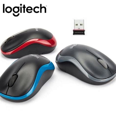 Logitec H M186 Wireless Mouse Better Grip Ergonomic Design Long Battery Life Desktop Office