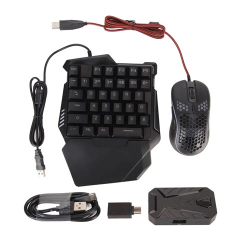 keyboard converter set silent design plug and play gaming keyboard and