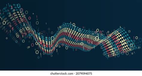 Visualization Sorting Data Abstract Processing Information Stock Vector Royalty Free