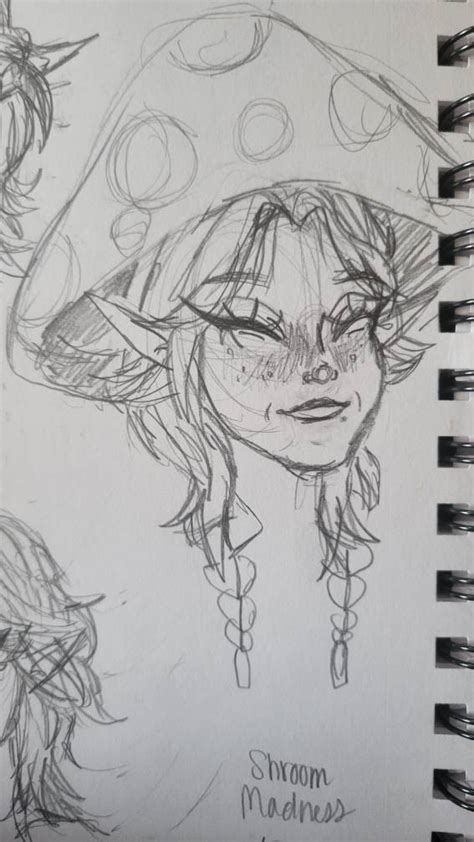 Mushroom Girl By Nanidraws0 On Deviantart