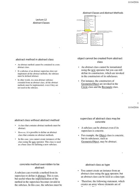 Lecture 12 Pdf Method Computer Programming Class Computer Programming