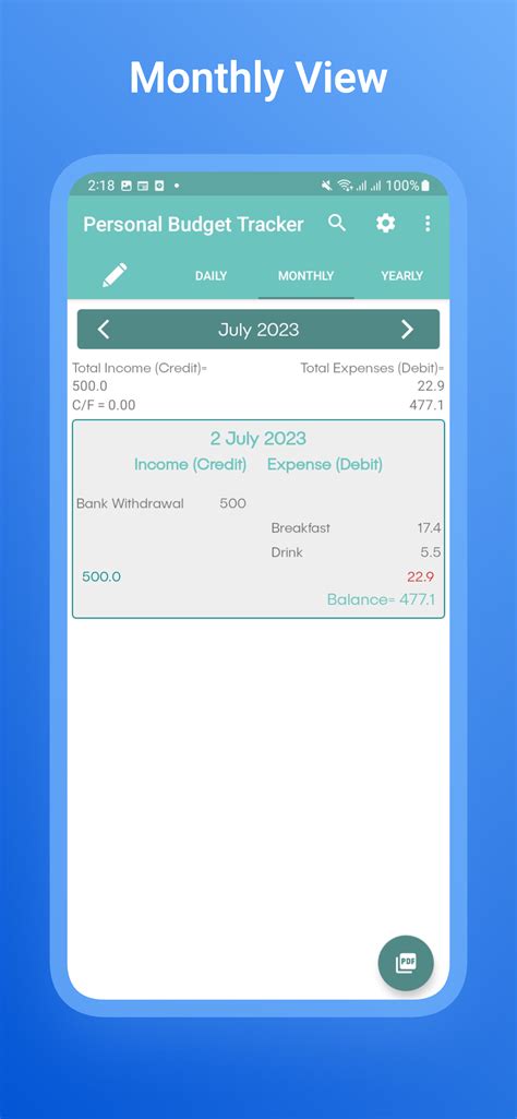 Github Saadshafqatpersonal Budget Tracker Unlock Financial Freedom With Personal Budget