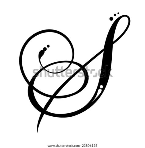 Cursive Letters S Over Royalty Free Licensable Stock Illustrations Drawings Shutterstock