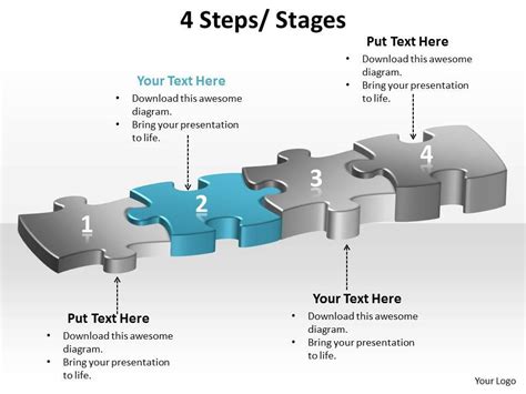 4 Steps Process Stages Powerpoint Slides And Ppt Templates Powerpoint