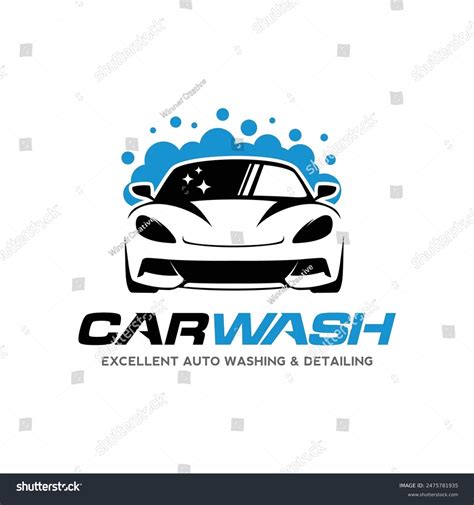 Car Wash Logo Vector