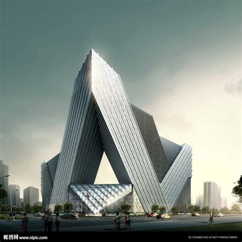 建筑效果图设计图 建筑设计 环境设计 设计图库 昵图网