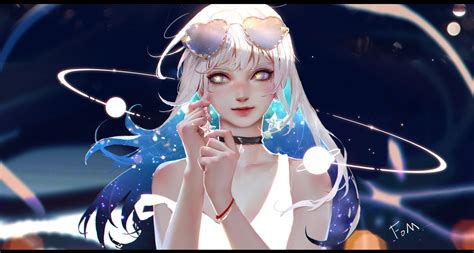 Fentai Fom Original Chinese Commentary Commentary Request Highres Girl Bare Arms Bare