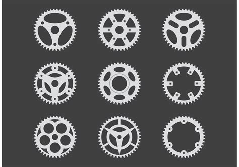 Simple Bike Sprocket Vectors 87741 Vector Art At Vecteezy