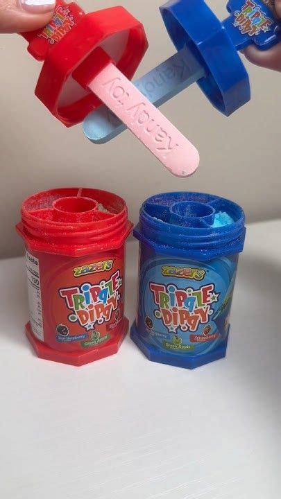Zazers Tripple Dippy Candy Asmr Candy Candy Diy Asmr