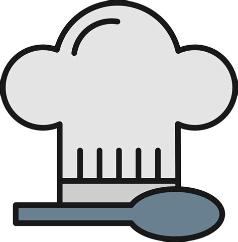 Shef Line Filled 9817637 Vector Art At Vecteezy