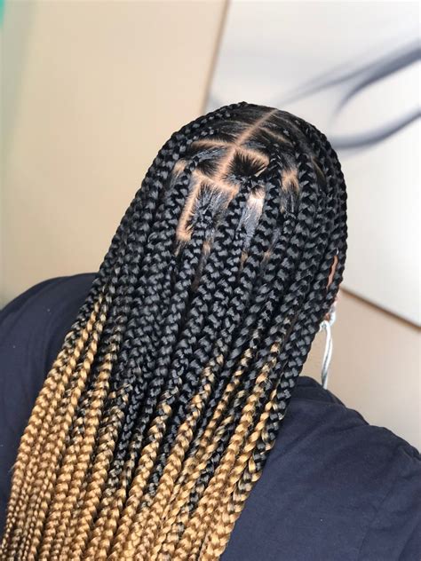 Jumbo Knotless Braids Braided Hairstyles For Black Women Cornrows