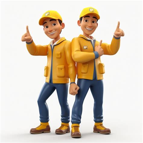 Premium Ai Image 3d Characters